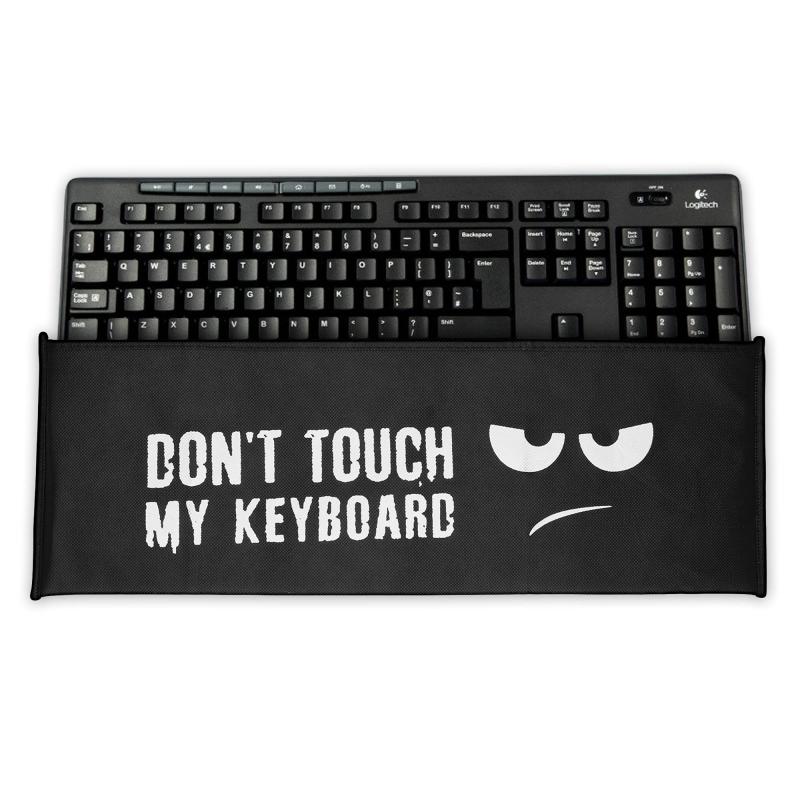 kwmobile Logitech MK270 Wireless対応 ダストカバー - パソコン キーボード プロテクター 埃よけ カバーケース PCキーボードカバーを装着: 白色 / 黒色 の埃よけカバーがあなたの大切なキーボードをホコリ...