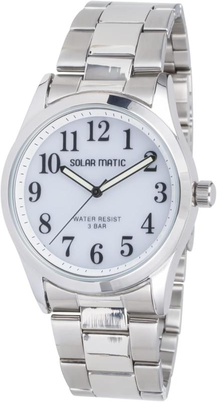 CREPHA(クレファー) 腕時計 アナログ ソーラー 充電式 サルバトーレ