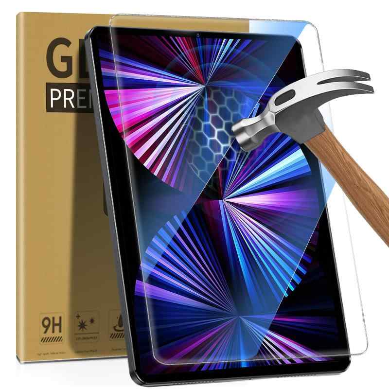 ZenRich フィルム ブルーライトカット,保護フィルム ブルーライト,2枚入りガラスフィルム 保護フィルム 目に優しい/貼り付け簡単/指紋防止/硬度9H (iPad Pro 12.9 2018/2020/2021/2022)