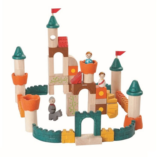 【内容紹介】あなたの想像力を解き放って、中世のファンタジックな世界を築きましょう。機能的な大鵬、王と王女、騎士、2頭の馬と空飛ぶドラゴンが付いた60ピースセットです。対象年齢：3歳以上※コチラの商品はお取り寄せになりますので、商品発送に3-...