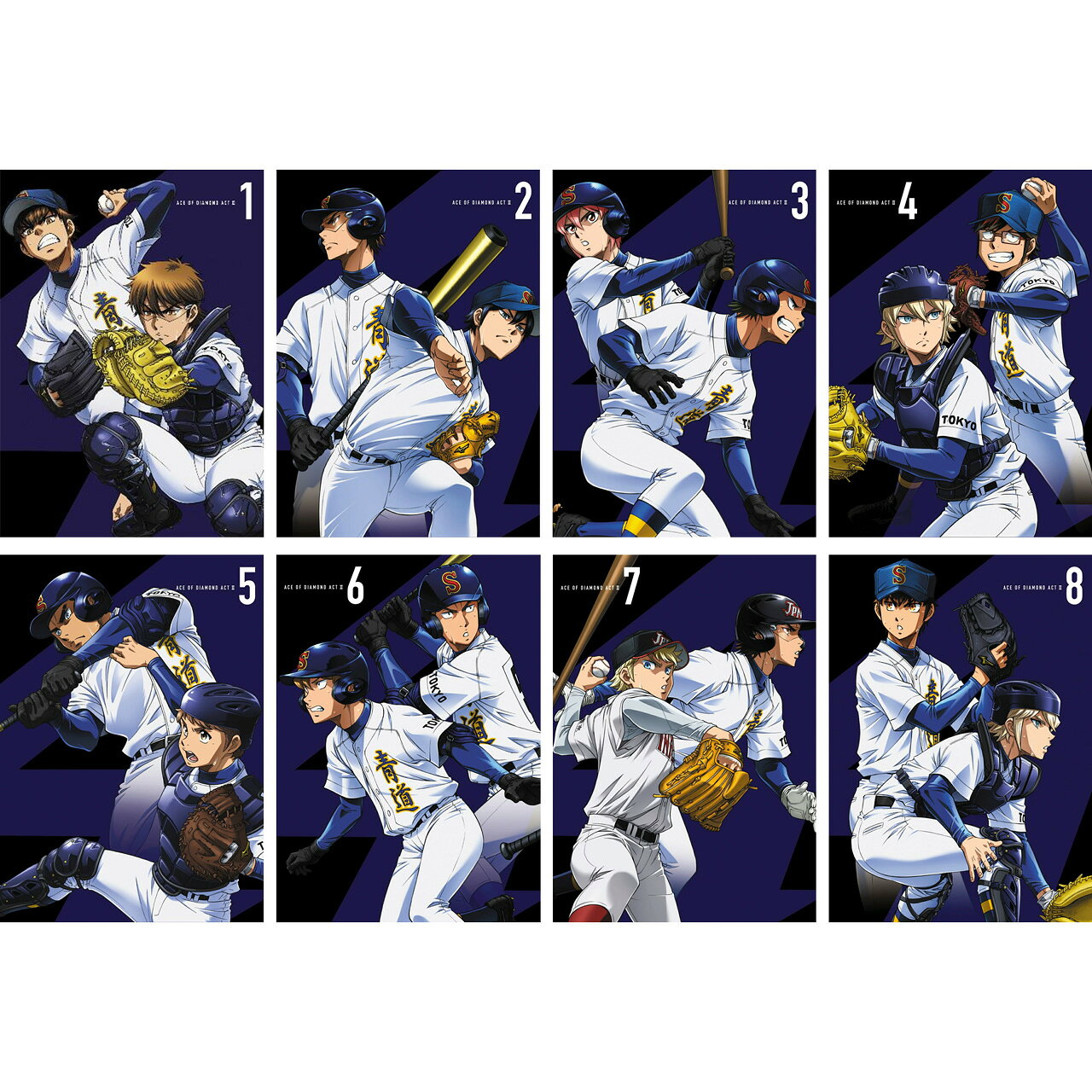 2年生となる沢村栄純（さわむら・えいじゅん）が、ついに春のセンバツ甲子園のデビューを果たす！ 目指すは全国の頂点のみ！！ 名門復活へ。青道高校野球部の快進撃が始まる！！ 【セット内容】 ●ダイヤのA act II DVD Vol．1 ●ダイ...