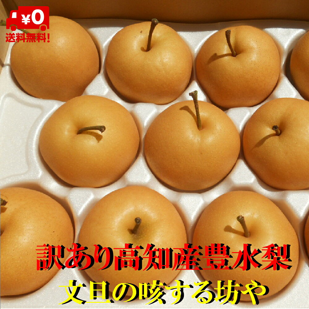 商品説明名称訳あり高知産豊水梨 産地名高知産内容量10〜16玉入り　約　 5Kg保存方法冷蔵庫保管備考玉数お任せの高知産豊水梨です。美味しくて果汁もたっぷりです。家庭用品です。　