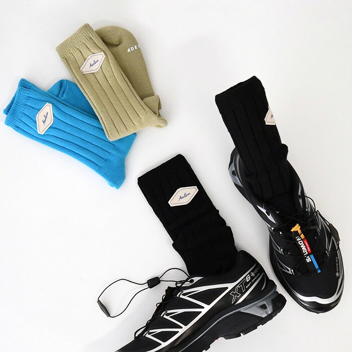 ブランド ADER ERROR カテゴリー メンズアイテム > GOODS ファッション小物 ADER ERROR > 靴下 品番 BMADSSAC0301 カラー BLACK(ブラック) KHAKI(グリーン) LIGHT B...