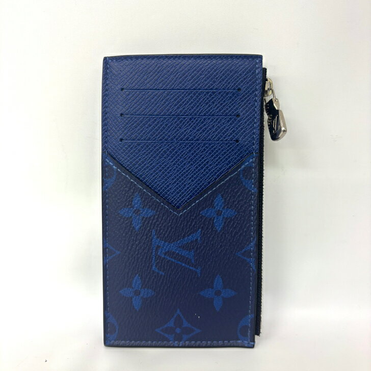【商品詳細】 ブランド：LOUIS VUITTON（ルイヴィトン） 商品名：タイガラマ コインカードホルダー ライン：タイガラマ 型番：M30271 カラー：ブルー 対象：メンズ 生産国：フランス 【商品状態】 ランク：AB 外側：小傷や擦...