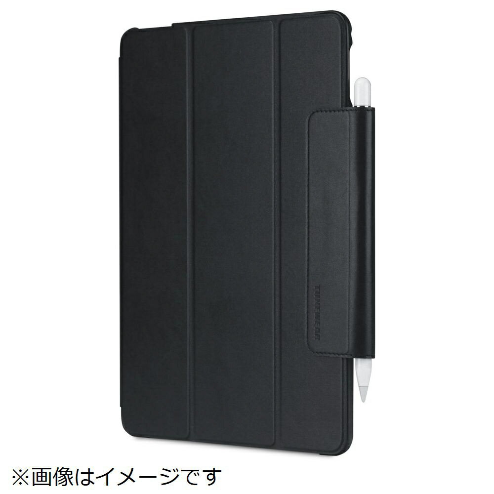 【日本正規代理店品】TUNEWEAR LeatherLook SHELL with Front cover for iPad Pro (9.7インチ) ブラック TUN-PD-000163 売れ筋！全国送料無料！！ 【ブランド】TUNEWE...