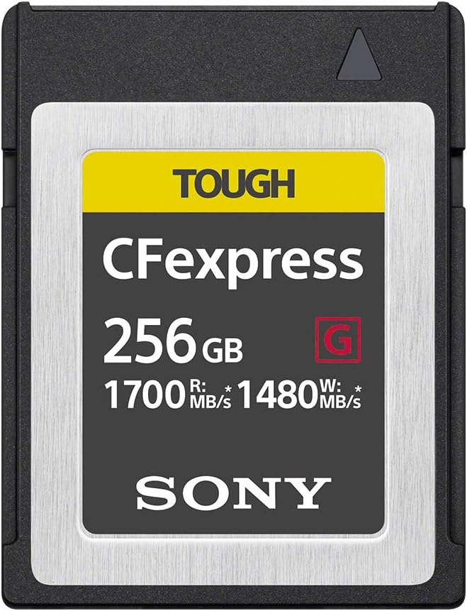 ソニー SONY CFexpress Type B メモリーカード 256GB タフ仕様 書き込み速度1480MB/s 読み出し速度1700MB/s CEB-G256 新品・未使用商品！ ●カメラの連写能力を最大限に引き出す高速書き込み速度...