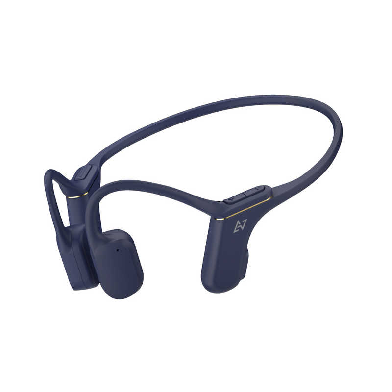 AVIOT WB-P1 (ドーンネイビー) ワイヤレスイヤホン 骨伝導 ランニング こつでんどう 耳を塞がない bluetooth 5.2 マイク付き IP67防水防塵 タイプc充電 12時間 長時間再生 マルチポイント対応 新品・未使用商...