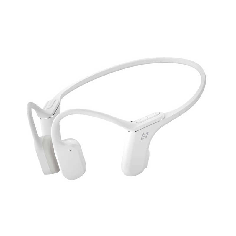 AVIOT WB-P1 (ホワイト) ワイヤレスイヤホン 骨伝導 ランニング こつでんどう 耳を塞がない bluetooth 5.2 マイク付き IP67防水防塵 タイプc充電 12時間 長時間再生 マルチポイント対応 新品・未使用商品！ ...