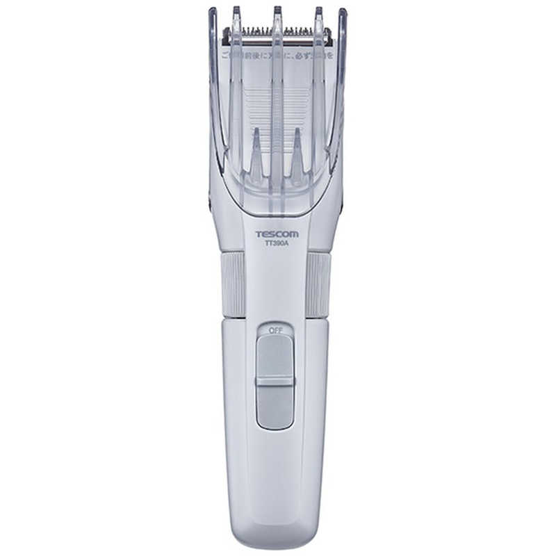 テスコム バリカン ヘアカッター 刃のみ水洗いOK 海外対応 ライトグレー TT390A-H 新品・未使用商品！ ● 狙った長さにカットできる新設計「ショートコーム」すくった髪を逃がさず、狙った長さにカットできる新設計のショートコーム● 1...