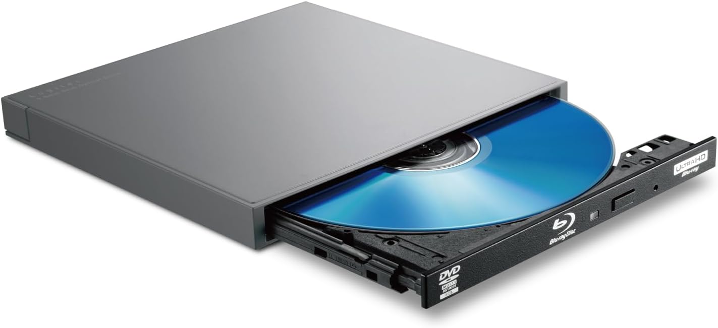 ロジテック 外付け ブルーレイドライブ forMac USB3.2 Gen1 スリム Type-Cケーブル付属 グレー LBD-PWB6U3CMGY 新品・未使用商品！ すべてのMacで大容量の読み込み・書き込みを可能に。USB 5Gbps...