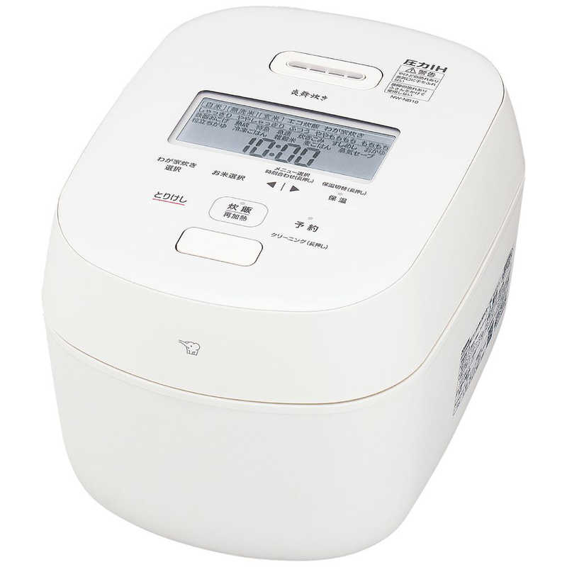 象印マホービン 炊飯器 5.5合 炎舞炊き ホワイト NW-NB10-WA 新品・未使用商品！ ●象印独自 4つのローテーションIHでふっくらとした粒感と甘み成分を引き出します●鉄〜くろがね仕込み〜豪炎かまど釜（内釜保証3年）は高い発熱効率...
