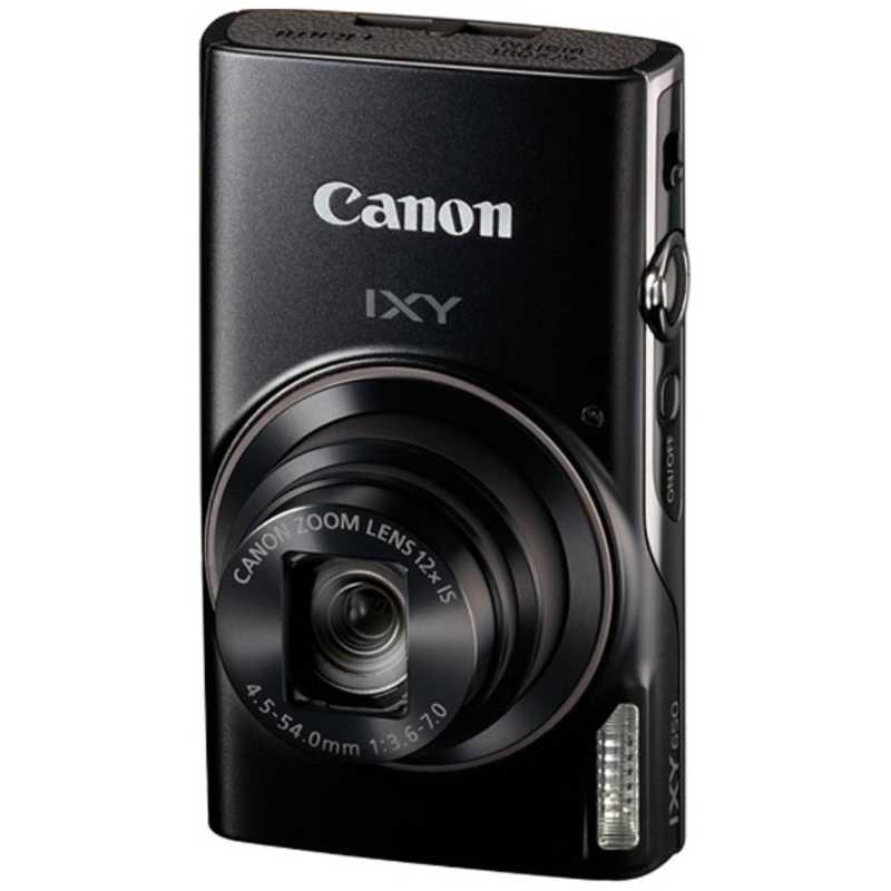 Canon コンパクトデジタルカメラ IXY 650 ブラック 光学12倍ズーム/Wi-Fi対応 IXY650BK 新品・未使用商品！ Wi-Fi対応、高性能な高倍率ズーム。●光学12倍ズームレンズ、高精細センサーを搭載したスタイリッシュボ...