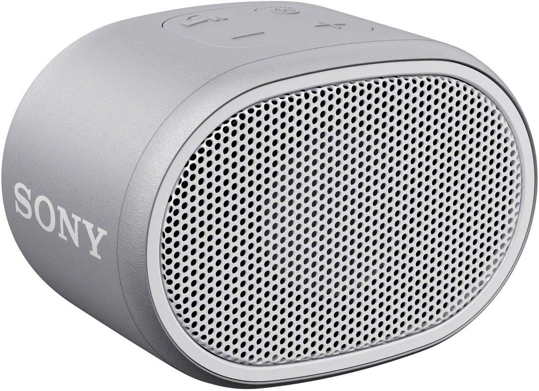 ソニー(SONY) ワイヤレスポータブルスピーカー SRS-XB01 W : 防水 Bluetooth スマホなしで操作可能 ストラップ付属 2018年モデル / マイク付き/ ホワイト 新品・未使用商品！ ●直径約37.5mm口径のフルレ...