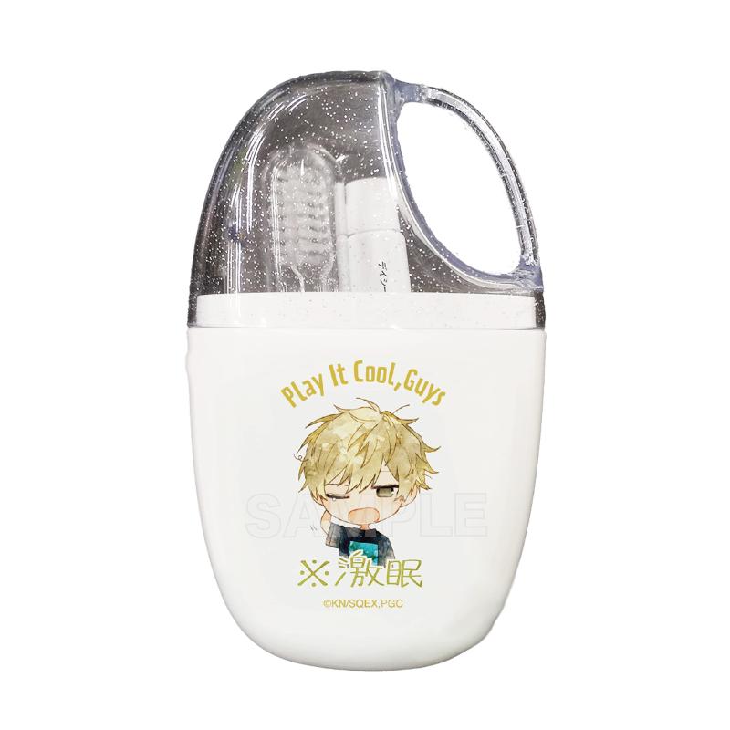 シーエスフロント(CS.FRONT) クールドジ男子 激眠 02 二見瞬 歯ブラシコップセット(C)那多ここね/SQUARE ENIX・「クールドジ男子」製作委員会サイズ：ケース本体/約65×102×40mm材質：ABS樹脂