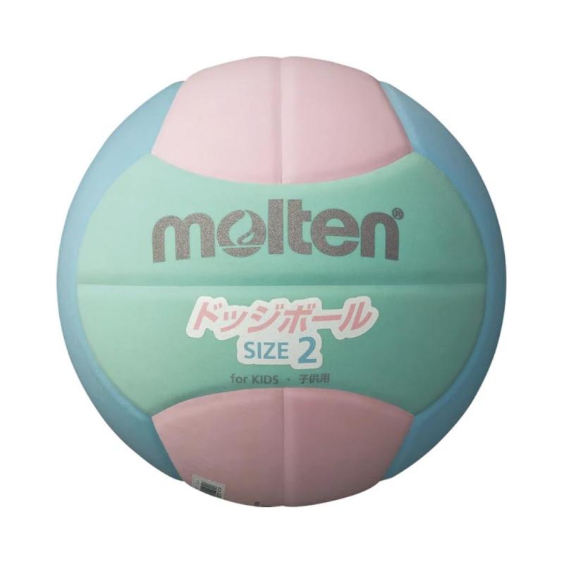 モルテン(molten) ドッジボール2200 軽量2号 ピンク×シアン×ライム D2S2200-LC仕様:貼り・人工皮革重さ:150～170gカラー:LCピンク×シアン×ライム製造国:ベトナム製吸水性がありますので、水の近くでは使用しない...