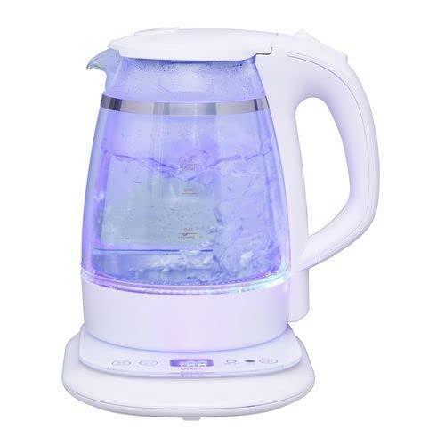 電気ケトル(Electric kettle) TK-10W9段階の温度設定とカルキ抜きモード搭載。
