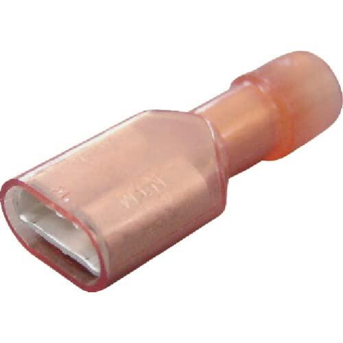 ニチフ端子工業 差込形接続端子 赤透明 TMEDN 630809FA *RCL*R​o​H​S​指​令​適​合​製​品UL・CSA登録品250シリーズ材料 接続子 : 黄銅(電気すずめっき) / 絶縁体 : ナイロン定格電圧:300V絶縁体...