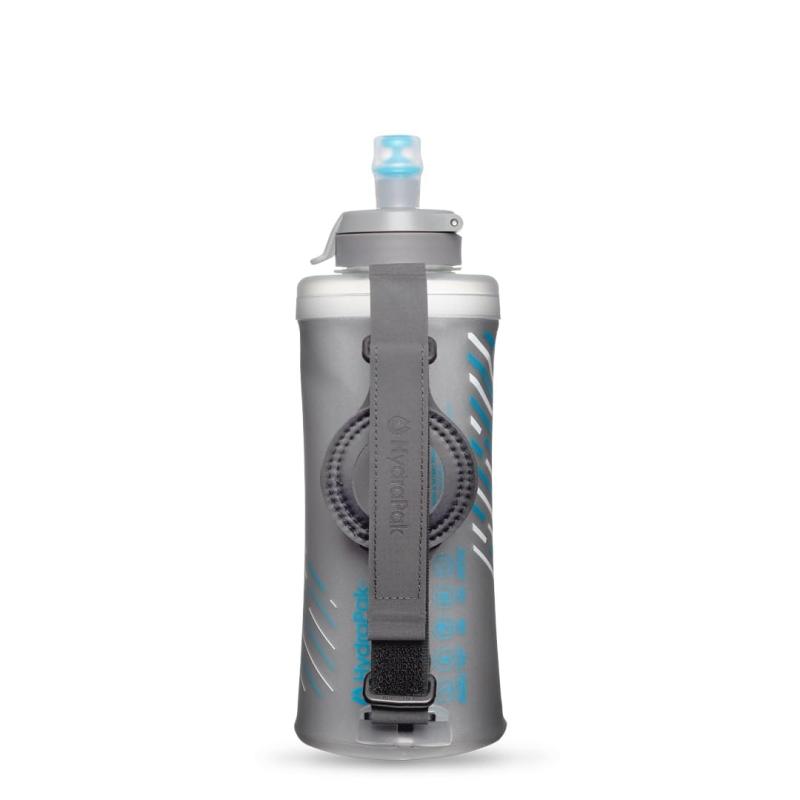 HydraPak(ハイドラパック) スカイフラスクIT スピード 500ml クリアサイズ／230×79mmキャップサイズ／42mm容量／500ml飲み口・キャップ／ハイフローバイトバルブ＆スピードフィル(TM)キャップ素材／TPU、PP、...
