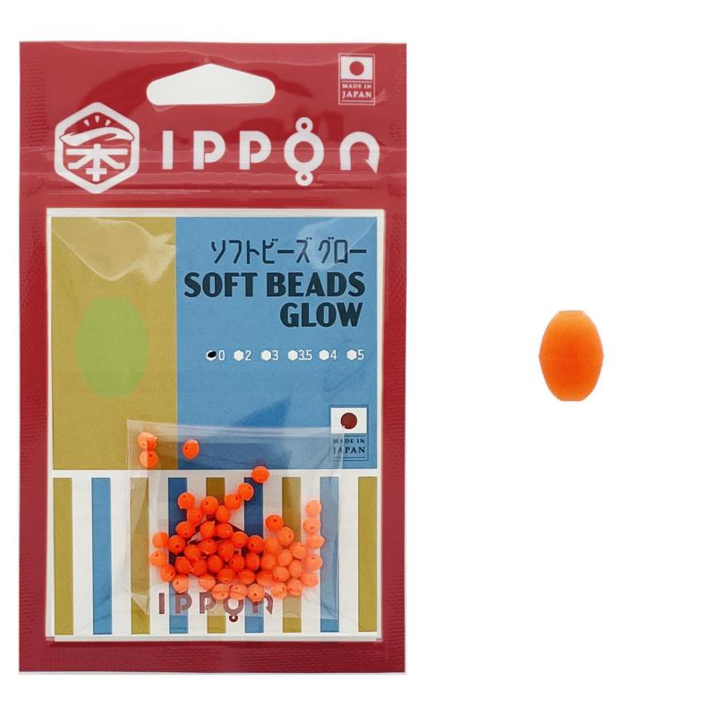 IPPON (一本) ソフトビーズ グロー 0号〜5号