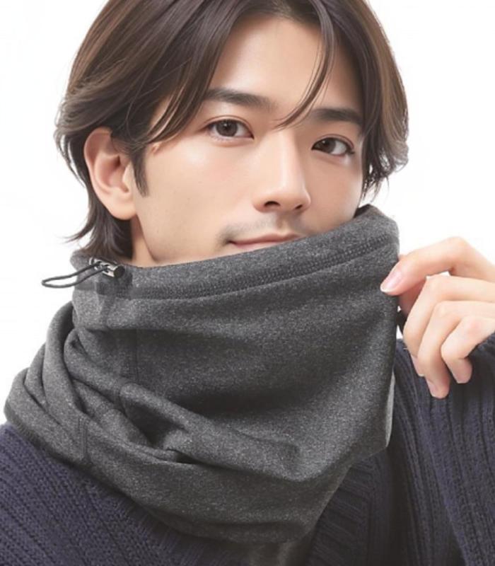 [NS　NSHACK] ネックウォーマー メンズ 防寒 【2023年改良】 レディース 大きいサイズ ネックカバー ネックガード 伸縮素材鼻、耳まで覆うことができて暖かく、気持ちいい肌触りで気持ちよくなれます。運動してもずれることは無く、ラ...