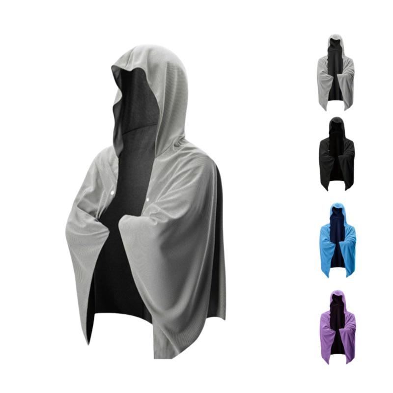 冷却タオル フード クールケープ 冷感タオル素材 スポーツタオル/ポンチョ 熱中症対策