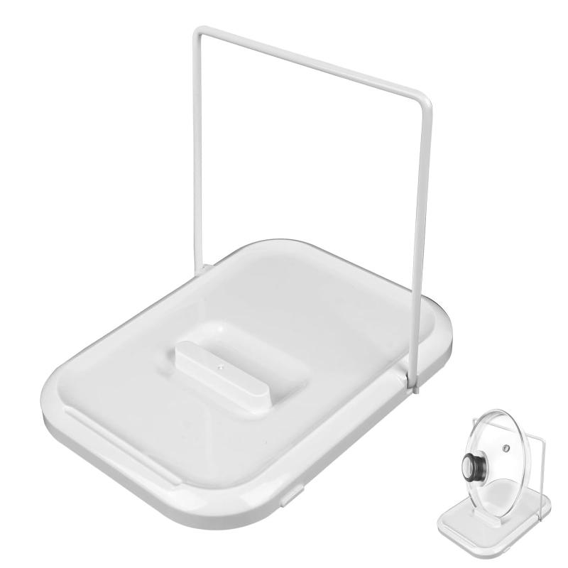 Refoiner お玉 鍋蓋スタンド 折りたたみ式 おたま置き 鍋蓋ホルダー スプーン置き まな板 お玉立て 調理器具ホルダー 菜箸たて キッチンツールスタンド 設置不要 安定性 省スペース 滑り止め高品質で耐久性のある素材：食品グレードの...