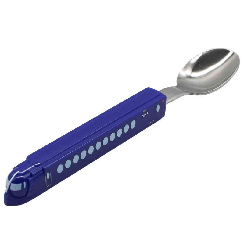 電車の スプーン フォーク 約15cm tableware train