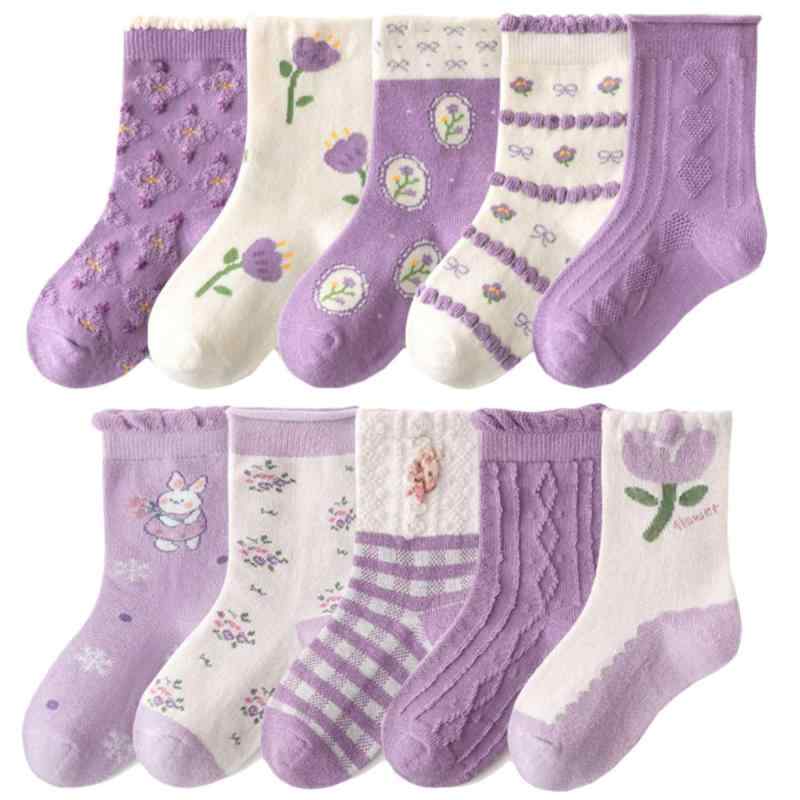 [GLASS FROG] キッズ ソックス フラワー 可愛いお花の女の子用靴下 10足セット可愛い花柄の子供用靴下10足セットです。お花・フリル・リボンなど女の子が大好きな可愛いデザインがギュッと詰まっています。柔らかく伸縮性があり適度な締...