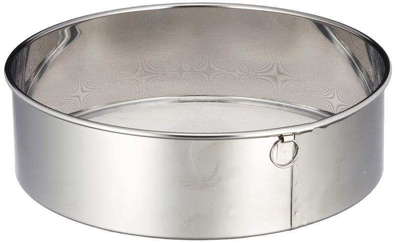 リトルウッド ウロコ印 裏漉 25cm L-0404内寸 :φ245×H70mm製品重量:200g材質:本体:18-0ステンレス・アミ:18-8ステンレス