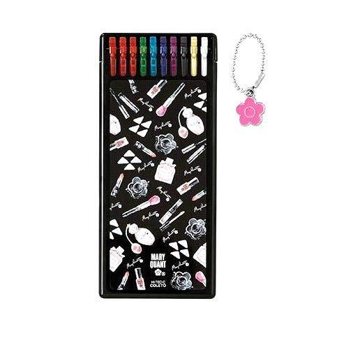 パイロット PILOT 『マリークヮント×ハイテックCコレト コラボデザイン 第3弾』 専用ケース入りレフィル10色セット LHKRFC4M10CCI