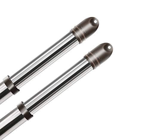 scktoo 物干し竿 2m 2.5m 3m 4M 伸縮 洗濯竿 錆びない 物干し室内 ものほし竿 3m 4mステンレスステンレス物干し竿：サイズ:約 直径2.94cm×長さ3.8M ,本体重量:約1.25Kg(1本),内容: ものほし竿 ...