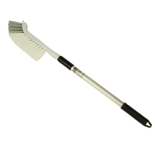 サンワブラシ たる・ポリ容器洗いブラシ 600~900mm全長:600~900mm