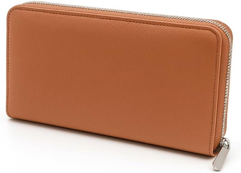 [ZELEN] 長財布 メンズ 本革製 大容量 ラウンドファスナー 小銭入れ付き 財布 黒 Wallet for Men シンプルデザイン カード12枚収納 丈夫で長持ち【高級感あふれる質感】厳選された上質本革を使用。上質な手触りと、高見え...