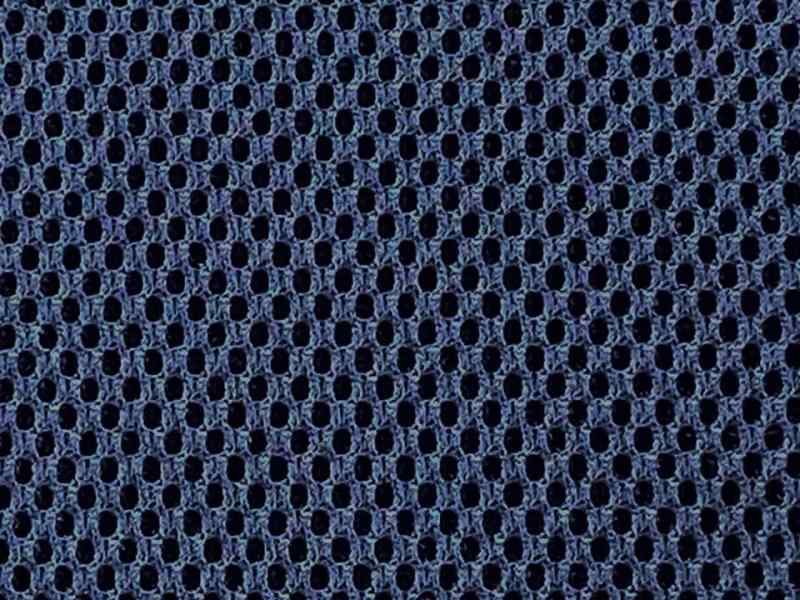 【72×40cm】ダブルラッセル メッシュ ソフト 3層構造 生地 （紺）（寸法）約72cm × 約40cm　（厚）約3.5mm素材：ポリエステル使用例：バッグなどの手芸、クッションなどのインテリア、お好みのDIYにどうぞロール状でお届けします。