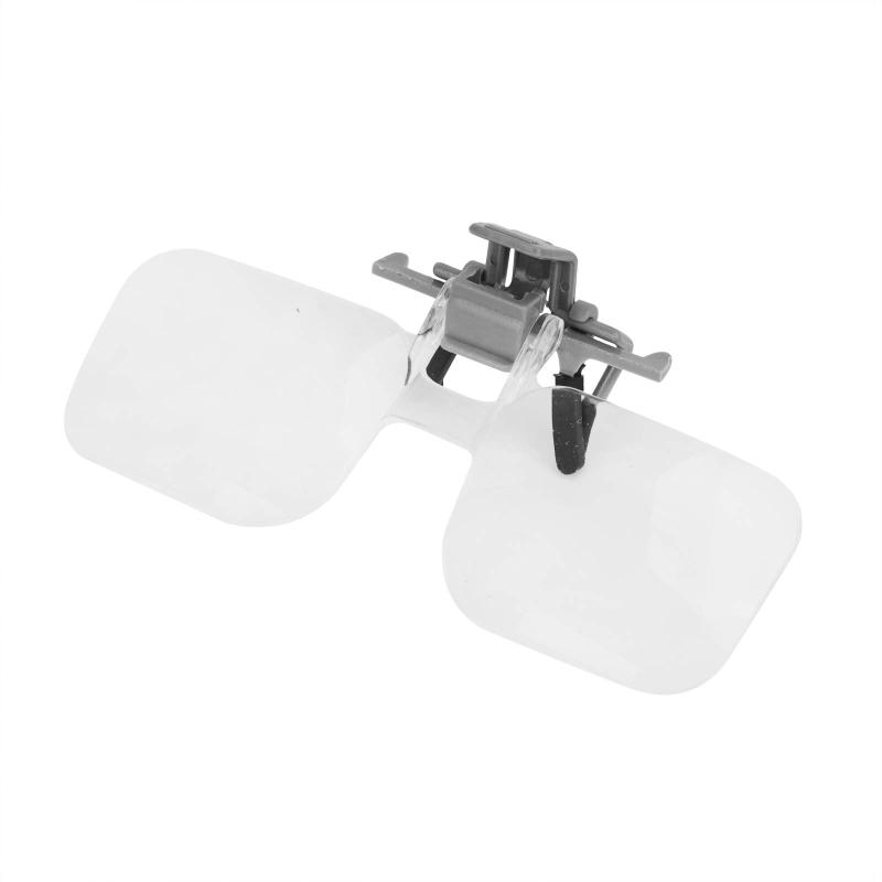 メガネ型拡大鏡 ルーペ クリップ式 2倍 拡大鏡 眼鏡 跳ね上げ式 読書ルーペ めがね 高齢者 虫眼鏡 新聞読み 書く DIY 手芸 園芸 細い作業 昆虫観察用 ルーペ 軽量 見やすい 敬老の日 誕生日 プタイプ：クリップ式ルーペ　 レンズ...