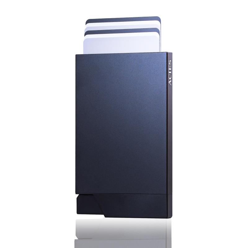 [Acies] Smart Wallet クレジットカードケース スライド式 スキミング防止 磁気防止 スリム 薄型 アルミニウム メンズ レディーズ