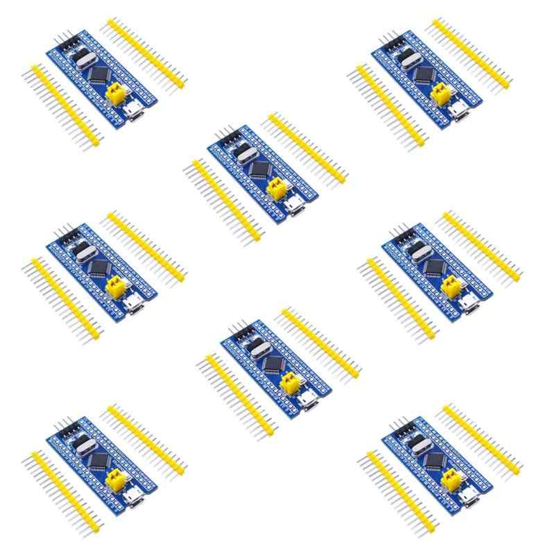 8Pcs STM32F103C8T6 STM32 Minimum System Board Module Core Learning Board8Pcs STM32F103C8T6 STM32 Minimum System Board Mo...