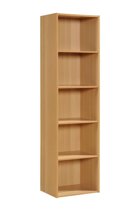 Hodedah 5 Shelf Bookcase