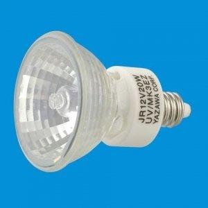 ヤザワ UVカット機能付 ハロゲン電球 《エコクールハロゲン》 12V 20W形 中角 EZ10口金 JR12V20WUVMK3EZAUVカットカバーガラスにより紫外線をカットし、照射物の劣化を抑制します。可視光を前方に照射し、熱線の80%...