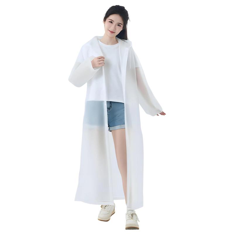 [Joyesplay] 使い捨てレインコート レインポンチョ 無地 EVA素材 レインコート ひも付きフード ゴム袖口 雨具 超防水 雨カッパ コンパクト 便利 通勤 通学 コンサート 観戦 登山 アウトドア 防災【高品質EVA素材】高品質...