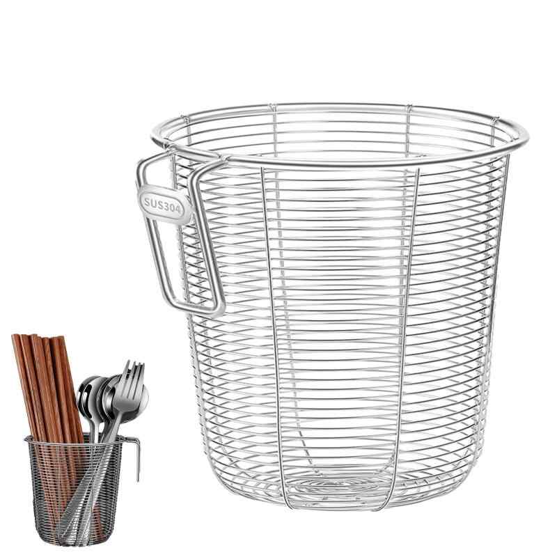 PAVIKE 箸立て カトラリースタンド フック付き 水切り ステンレス製 箸入れ 食器入れ 箸置き 調理器具ホルダー キッチン用品 食器洗い機に対応【製品仕様】高さは10cm、上部の直径は11cm、底部の直径は7.5cmです。実際にお届け...