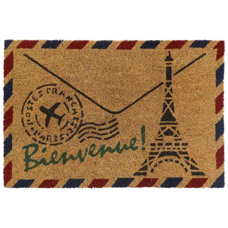 コイヤーマット エッフェル塔サイズ:約60×40cm素材:ココヤシ、PVC