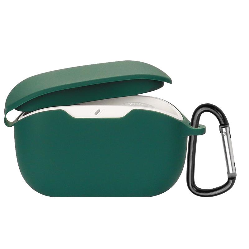 YAODLE For JBL WAVE BUDS 2 用 ケース カバー JBL WAVE BUDS用保護カバー 保護ケース シリコンケース 装着充電可能 全面保護 落下防止 キズ防止 耐衝撃 防塵 軽量 収納 カラビナ付き【対応機種】JB...