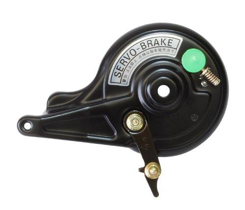 唐沢製作所 サーボブレーキ ワイヤー式 ブラックメーカー 唐沢製作所 サイズ ドラム径：φ90mm 素材 スチール 特徴 ・雨水などがブレーキ内部に侵入しにくい防水構造 ・音鳴りをおさえるために耐熱性能および耐摩耗性の向上を追求 ・ワイヤー式