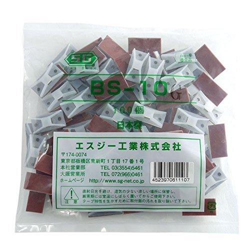 タイベース マウントベース 耐熱タイプ 24mmx12mmx4.5mm SGタイベース BS-10G安心の国内製「エスジー工業」のタイベースです。 ケーブルタイベースやタイマウントベース、結束バンド固定具、結束バンド マウントベース等とも呼...