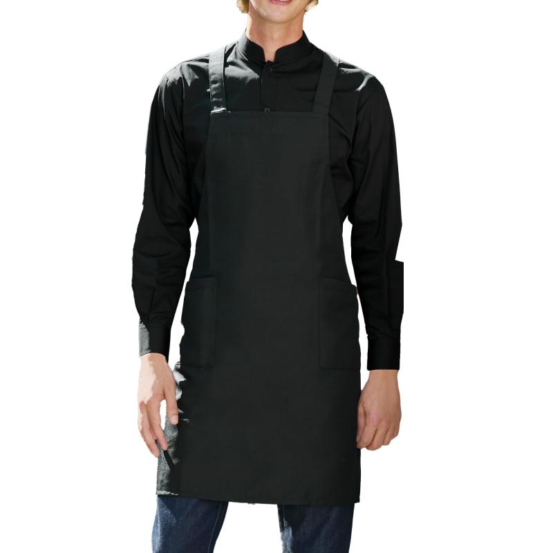 [アルベ] アルべ エプロン 胸当て たすき掛け X型 ポケット付 [耐塩素/制電] 飲食 厨房 レストラン カフェ 清掃 制服 ARBE T8538キレイな色のまま長く使える、カラフル胸当てエプロン。たすき掛けタイプなので、体型に合わせて...