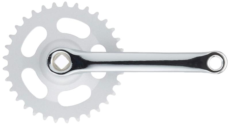 ブリヂストン(BRIDGESTONE) 一般車用右クランク 歯数33T(ギヤカバー無し) 4410769梱包サイズ:24x13x3.4cm重量:648.64g製品型番:4410769クランク長:165mm素材:スチール歯数33Tギヤカバー無し