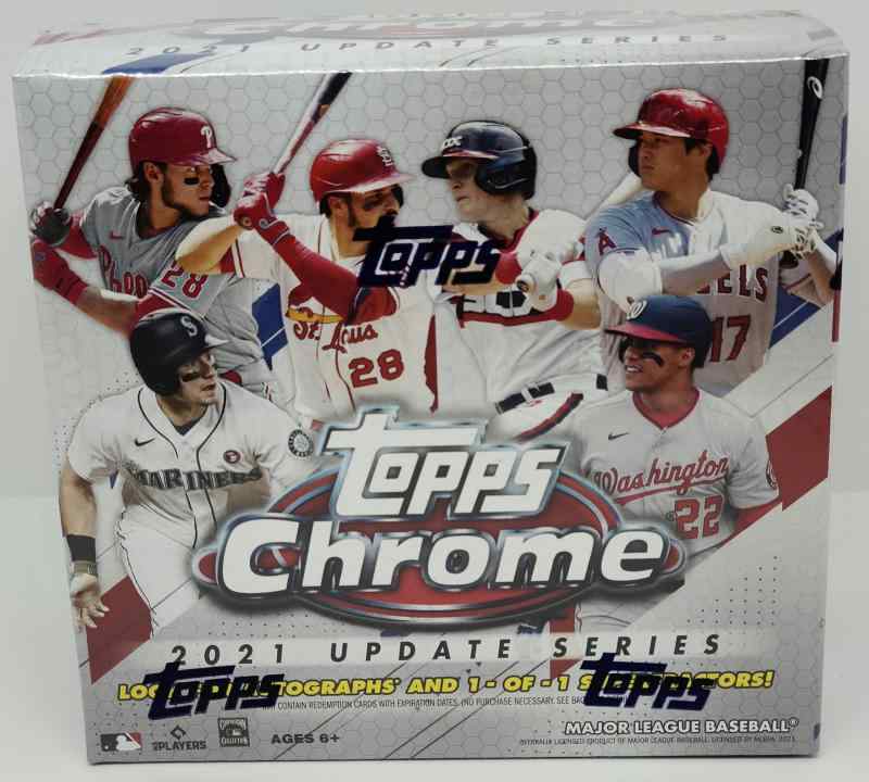 MLB 2021 Topps Chrome Update Baseball Mega Box トップス クローム アップデート ベースボール メガボックス メジャーリーグ 野球 カード
