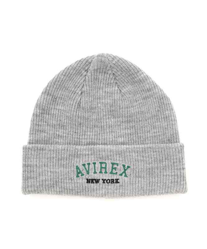 [Avirex] [アヴィレックス] LOGO WATCH CAP ロゴ ワッチ キャップ ビーニー メンズ 783-3974003[原産国]:中国