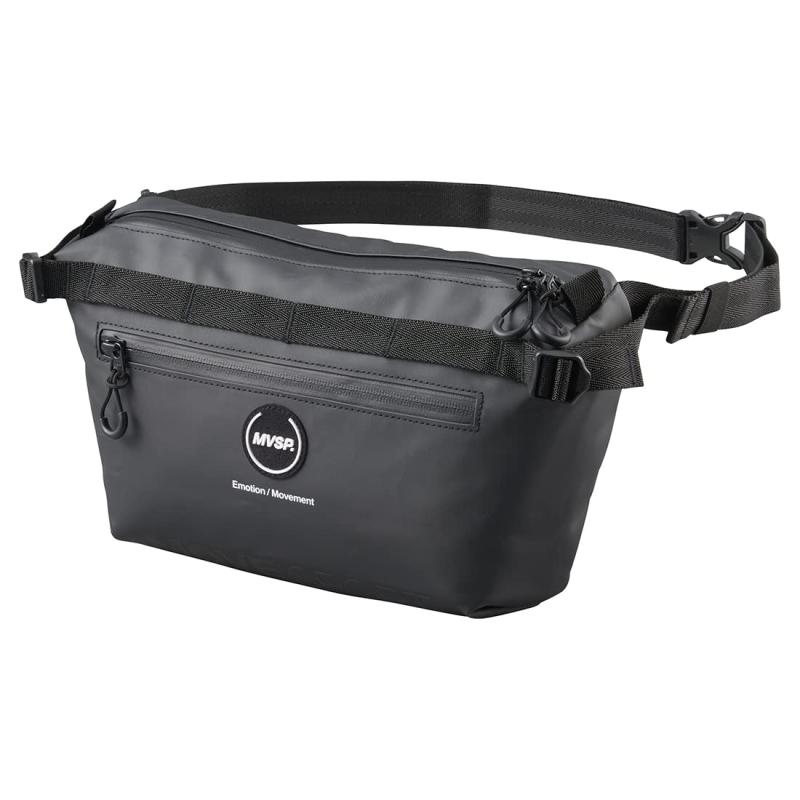 ウェストバッグ全長 タテ18.5cmxヨコ22cmxマチ7cmポケットの数:2(外側1/内側1)重量:200g